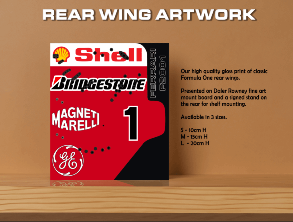 Ferrari F2001 Endplate – Scuderia GP