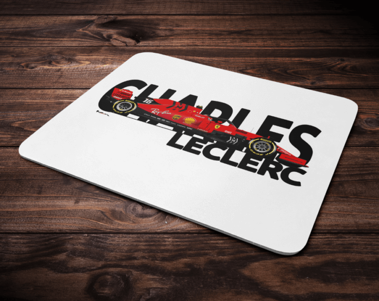 Charles Leclerc Ferrari SF90 F1 Mouse Mat – Scuderia GP