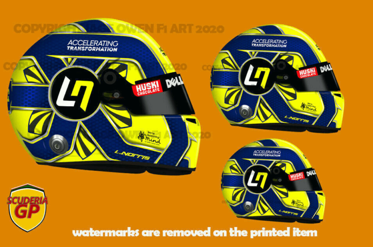 Lando Norris – Helmet 2021 Launch – Scuderia GP