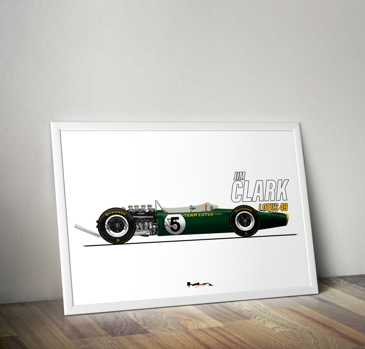 Jim Clark – Lotus 49 – Scuderia GP