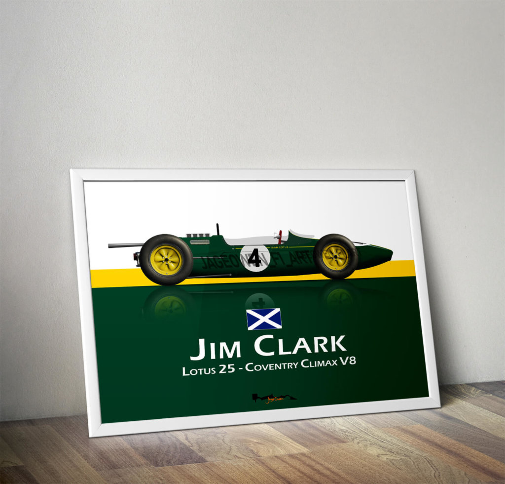 Jim Clark – Lotus 25 Big Colour – Scuderia GP