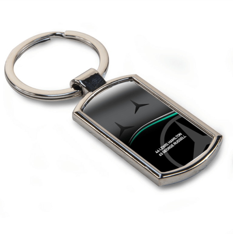Mercedes F1 2024 Metal Keyring – Scuderia GP